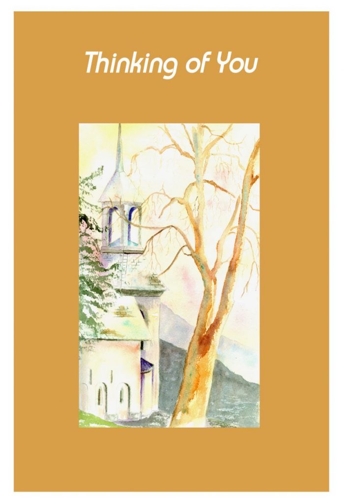 Thinking of You - Religious Cards - AO42 Pack of 25 2 designs