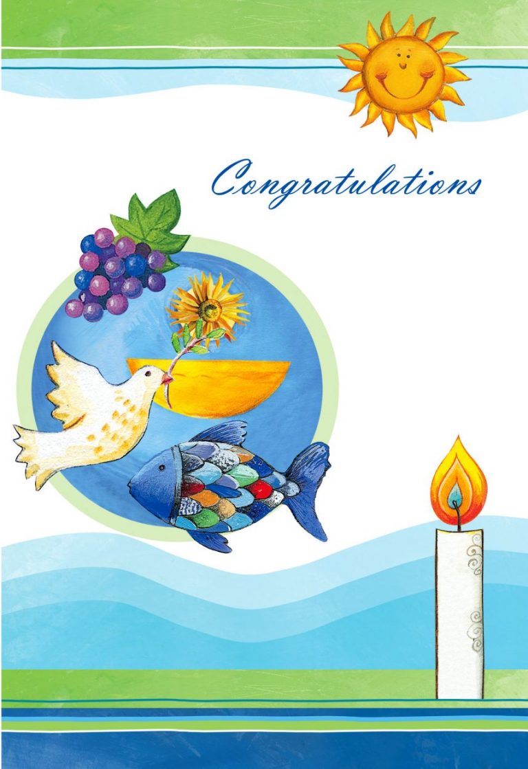 Congratulations - Religious Cards - CO5 Pack of 12